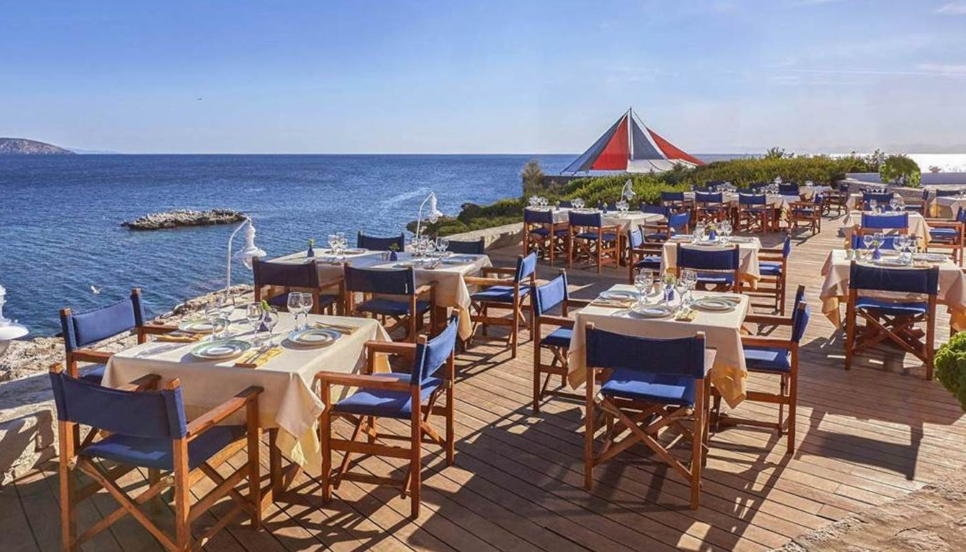 Ouzeri Aigaion, Grand Resort Lagonissi: Where Greek Flavours Meet a ...